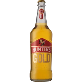 Hunter’s Gold Real Cider Bottle 660ml – H2O Liquor Store